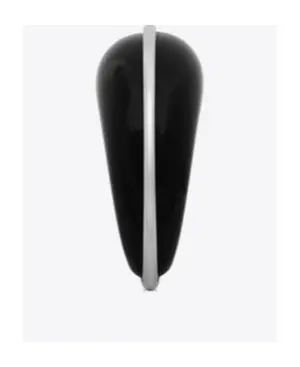 Saint Laurent Dome Cuff Bracelet In Metal