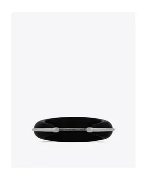 Saint Laurent Dome Cuff Bracelet In Metal
