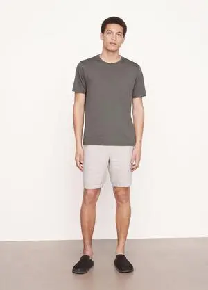 Vince Open-necked Black Shirt