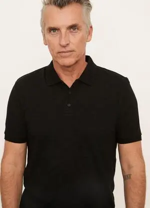Vince Short-sleeved Polo Shirt