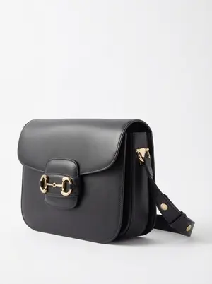 Gucci Horsebit 1955 Soft Small Shoulder Bag - Black