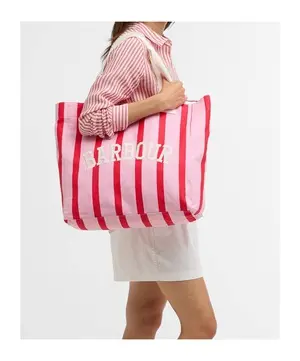 Barbour Emily Stripe Tote Bag