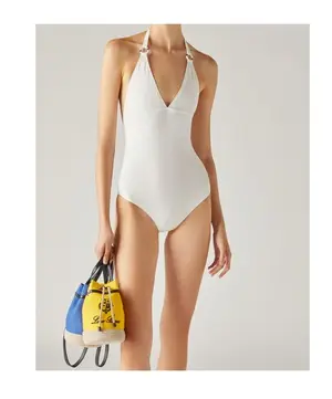 Loro Piana Ring Marine One-piece Swimsuit