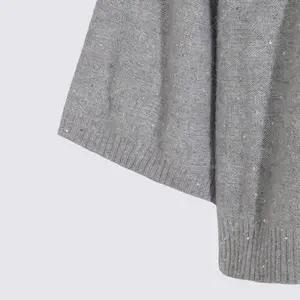 Fabiana Filippi Sequin Embellished Cape