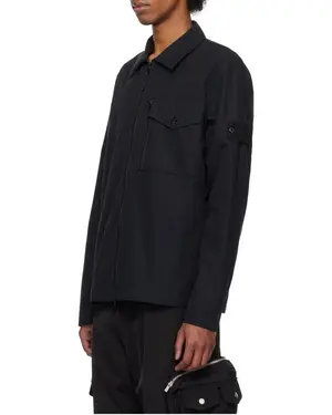 Stone Island Compass Patch Zipped Jacket