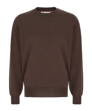Brunello Cucinelli Crewneck Knitted Jumper - Green