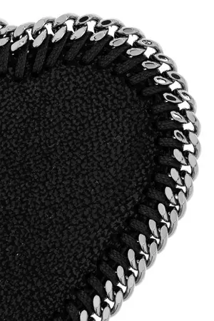 Stella McCartney Heart Charm Chain Detail Keyring