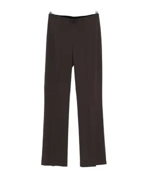 Seventy Straight-leg Casual Trousers - Black