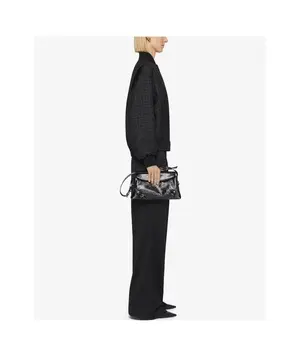Givenchy Oversized 2-in-1 Bomber In Monogram 72 Jacquard