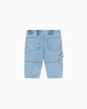 Emporio Armani Logo-embroidered Cargo Trousers