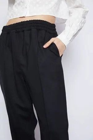 Philosophy Di Lorenzo Serafini Elastic-waist Wool Trousers