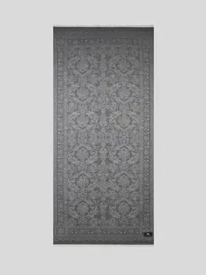 Etro All-over Patterned Frayed Edge Scarf