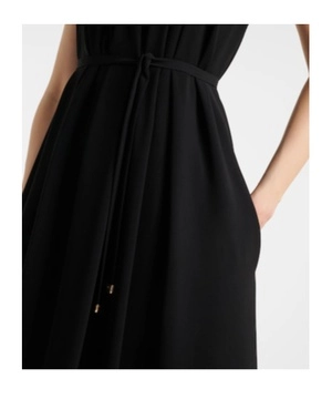 Max Mara Elegante Sax Strapless Gown