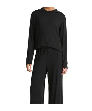 Vince Long-sleeve Hoodie - Black