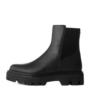 Rag & Bone Round-head Short Boots - Black