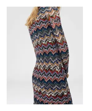 Missoni Geometric-pattern Long-sleeve Dress