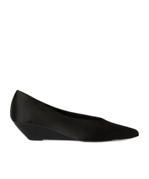 Loro Piana Viola Wedges High Heels - Black