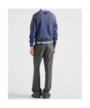 Prada Cotton Fleece Sweatshirt