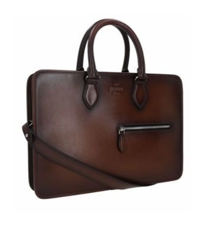 Berluti Logo Shoulder Bag
