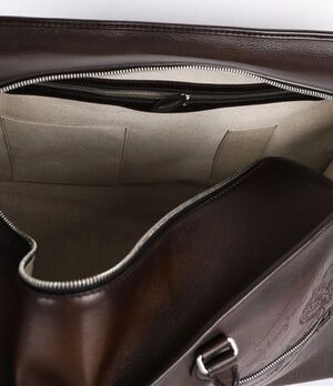 Berluti Logo Shoulder Bag