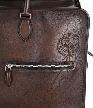 Berluti Logo Shoulder Bag