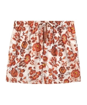 Loro Piana Pattern Swimming Trunks - Brown