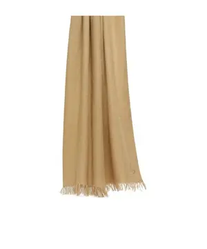 Max Mara Viscose And Cashmere Shawl - Camel