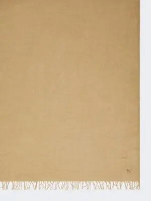 Max Mara Viscose And Cashmere Shawl