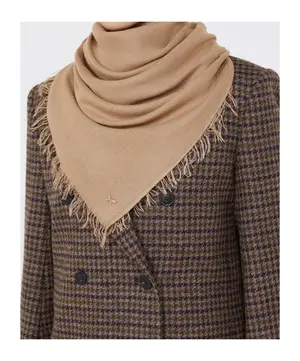 Max Mara Viscose And Cashmere Shawl