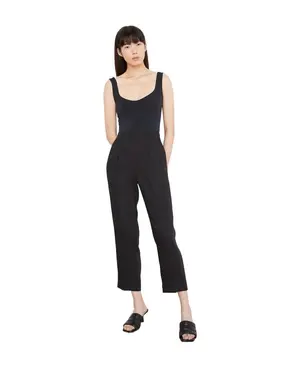 Vince High-waist Tapered-leg Pleated Trousers