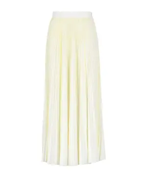 FABIANA FILIPPI Fabiana Filippi Zip Fastened Pleated Jersey Skirt