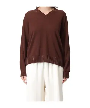 Fabiana Filippi Long-sleeved Sweater - Red