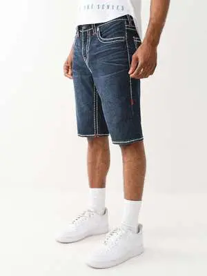 True Religion Belt Loop Denim Shorts