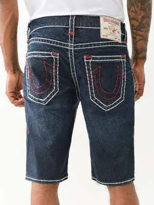 True Religion Belt Loop Denim Shorts