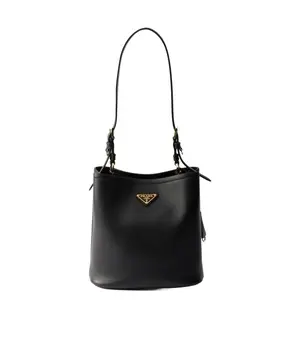 Prada Medium Leather Bag - Black