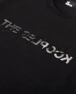 The Kooples Short-sleeved T-shirt With Rhinestone Embellishment
