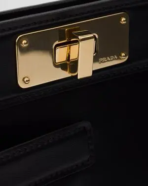 Prada Medium Leather Tote Bag
