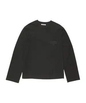 Acne Studios Long Sleeve T-shirt - Black