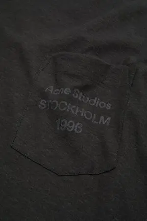 Acne Studios Long Sleeve T-shirt - Black