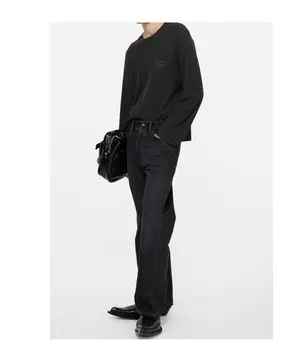 Acne Studios Long Sleeve T-shirt - Black