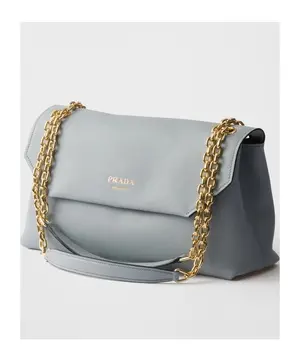 Prada Doux Medium Leather Shoulder Bag