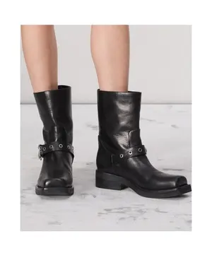 Rag & Bone Square-toed Short Boots