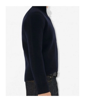 Burberry Zip-up Cardigan With B Shield Detail