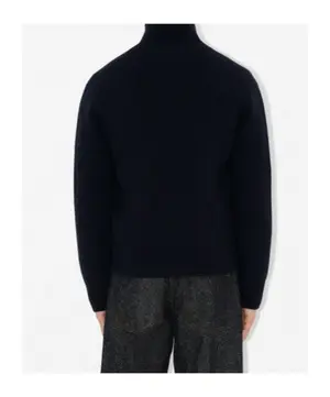 Burberry Zip-up Cardigan With B Shield Detail