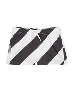 Off-White Logo Shorts - Black