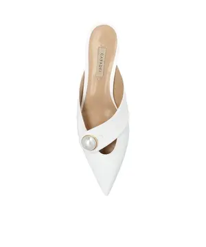 Casadei Blade Pointed Toe Mules