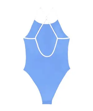 SPORTY  RICH Logo One-piece Swimsuit