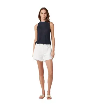 Joe's Jeans Logo Shorts With Trimmed Hem