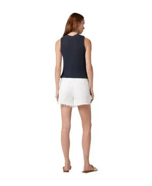 Joe's Jeans Logo Shorts With Trimmed Hem