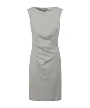 Fabiana Filippi Crew Neck Zipper Dress